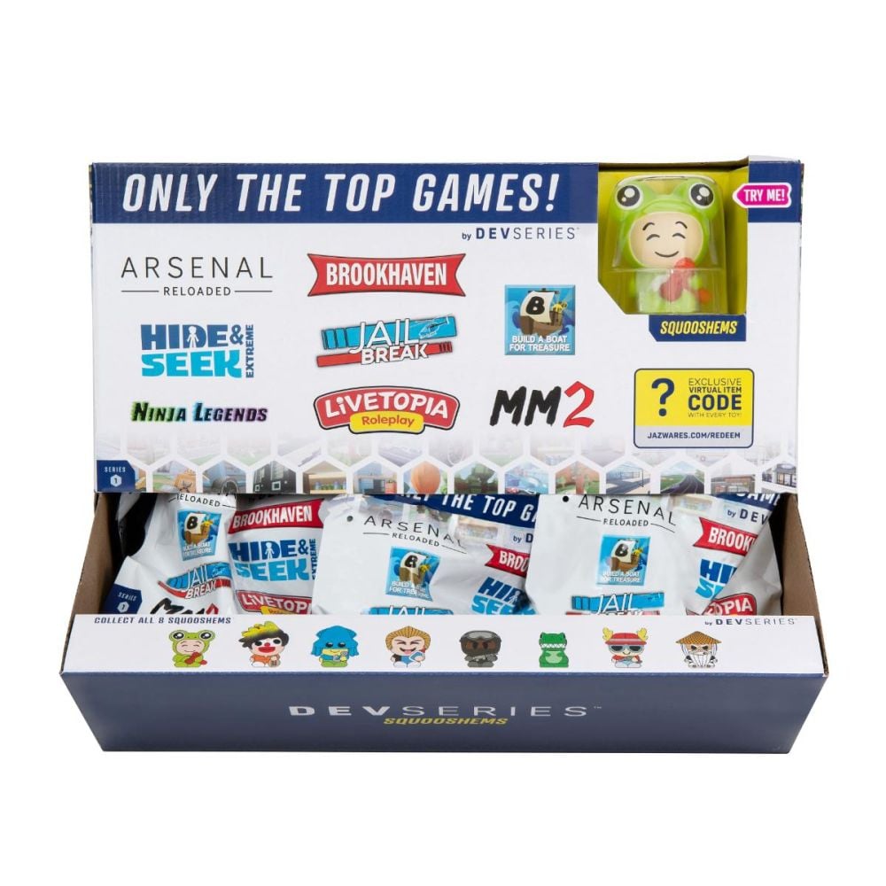 Фигурка изненада, Squooshems, Roblox, Dev Series | Toyzz Shop