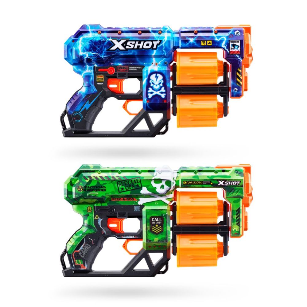 Комплект 2 бластера X-Shot, Dread, с 48 стрели | Toyzz Shop