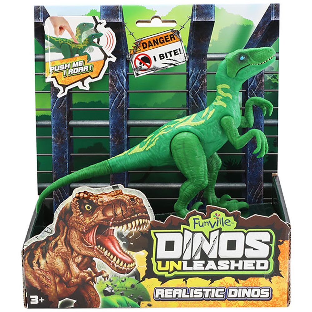 Интерактивна играчка Dinos Unleashed, Динозавър, Зелен | Toyzz Shop