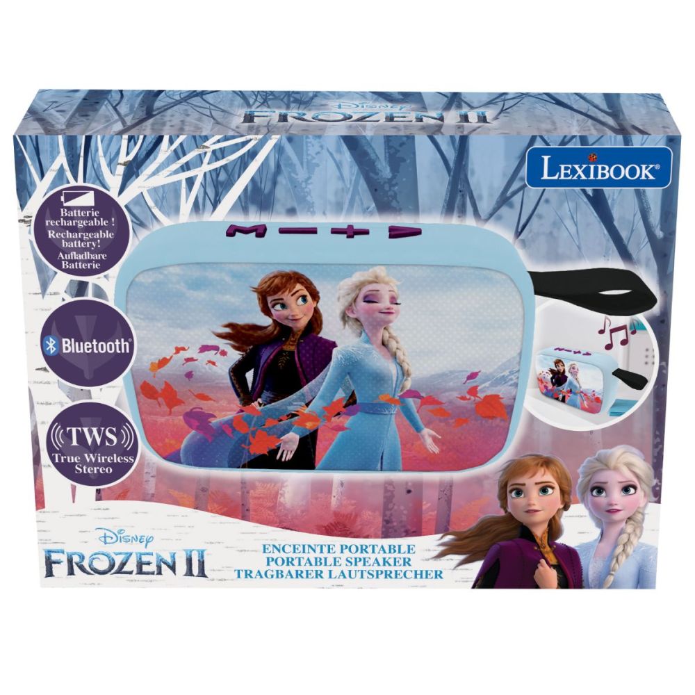 Преносима тонколонка Bluetooth, Lexibook, Frozen | Toyzz Shop