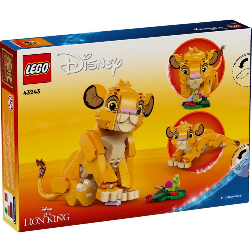 LEGO® Disney Classic - Лъвчето Симба (43243) | Toyzz Shop