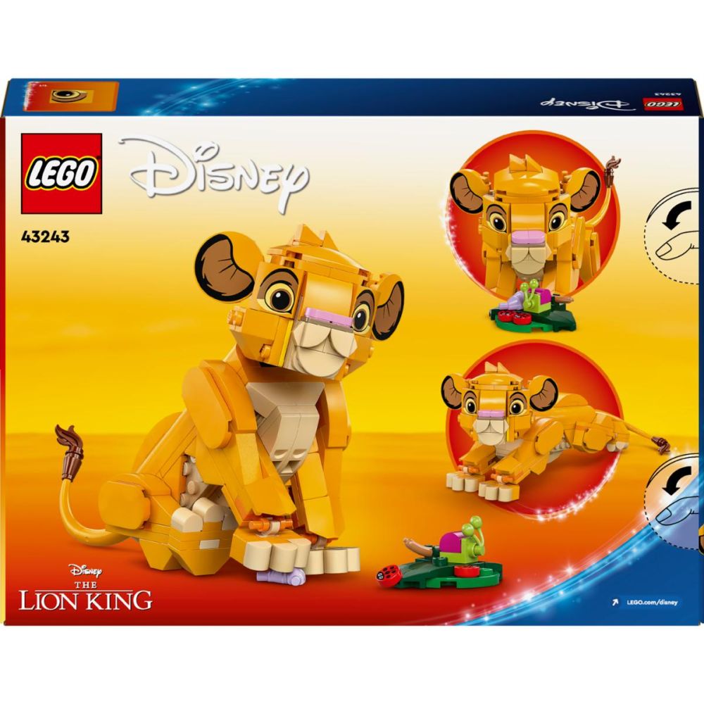 LEGO® Disney Classic - Лъвчето Симба (43243) | Toyzz Shop