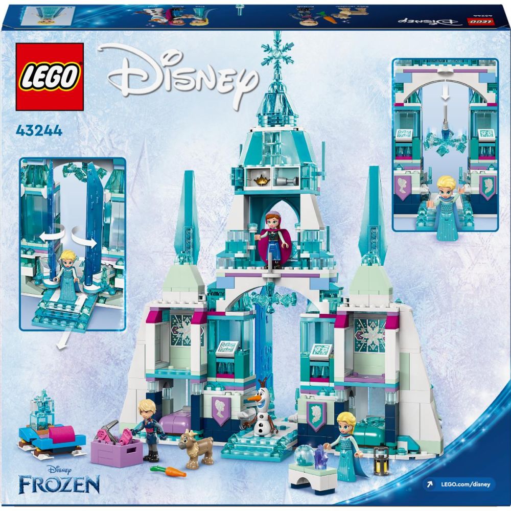 LEGO® Disney Princess - Леденият дворец на Елза (43244) | Toyzz Shop