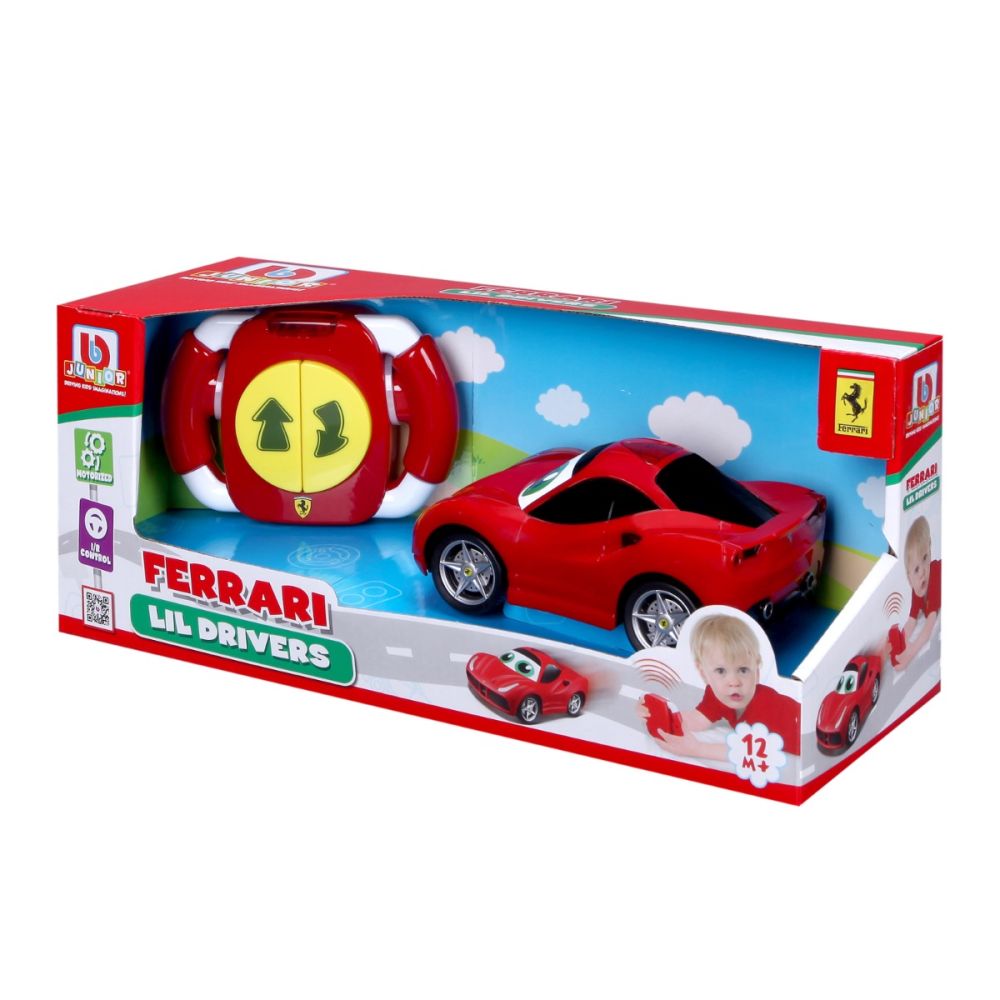 Моето първо Ferrari 488 GTB с дистанционно управление, Bburago Junior ...