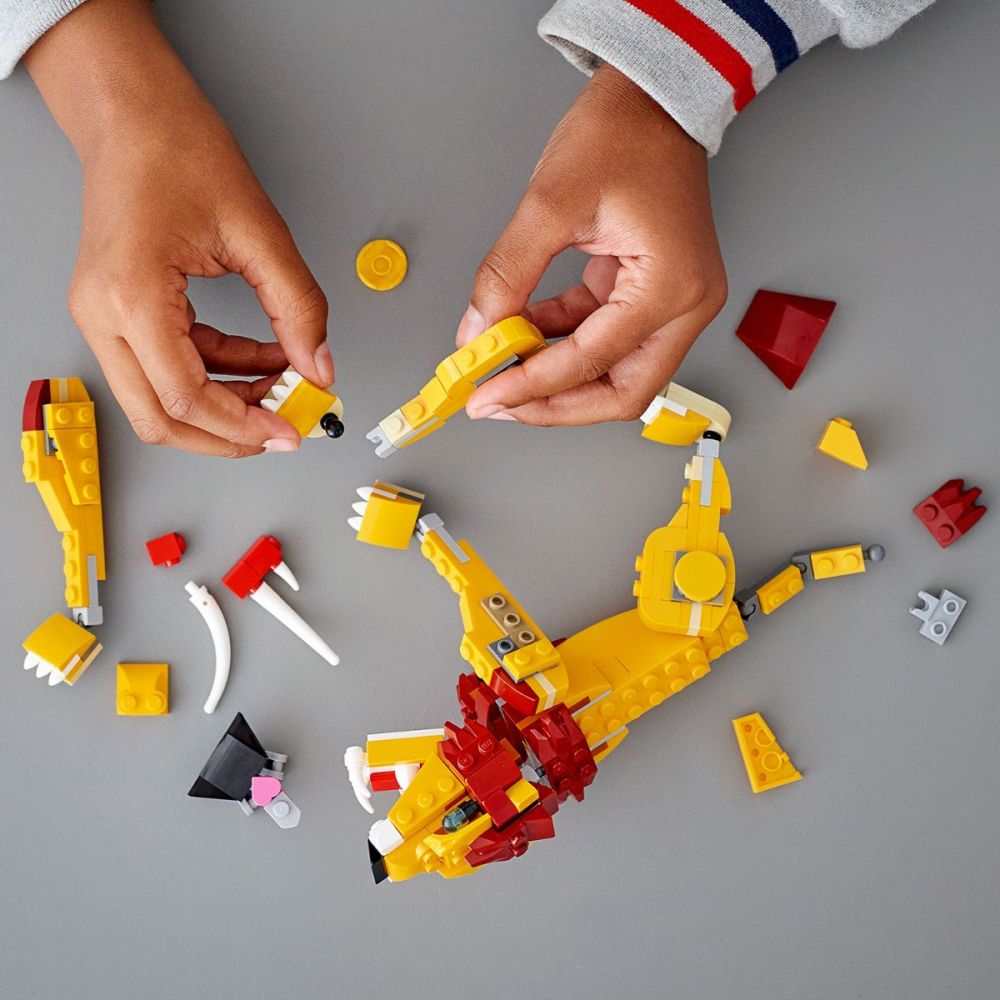 LEGO® Creator - Див лъв (31112) | Toyzz Shop
