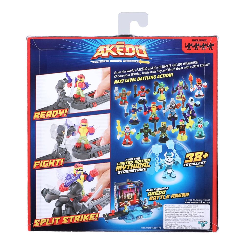 Комплект от 4 фигурки Akedo, Fght Pack, S1 W1, 14249 | Toyzz Shop