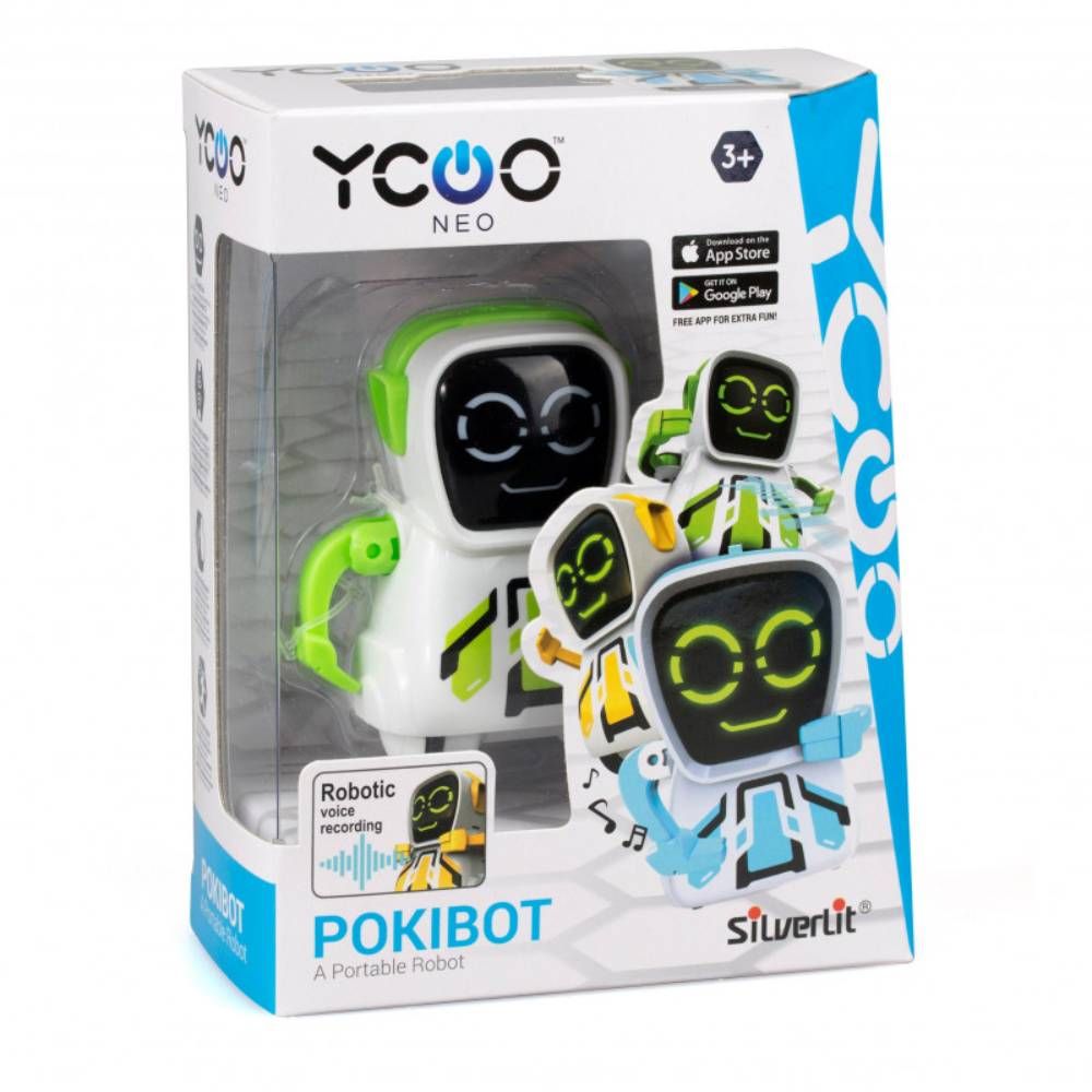 Интерактивна играчка, Robot Silverlit, Pokibot | Toyzz Shop