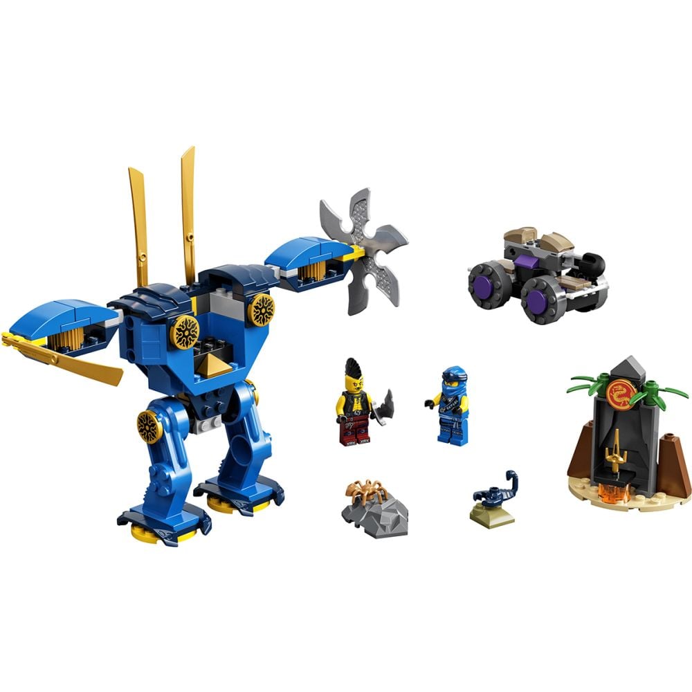 LEGO® Ninjago® - Електрическият робот на Jay (71740) | Toyzz Shop