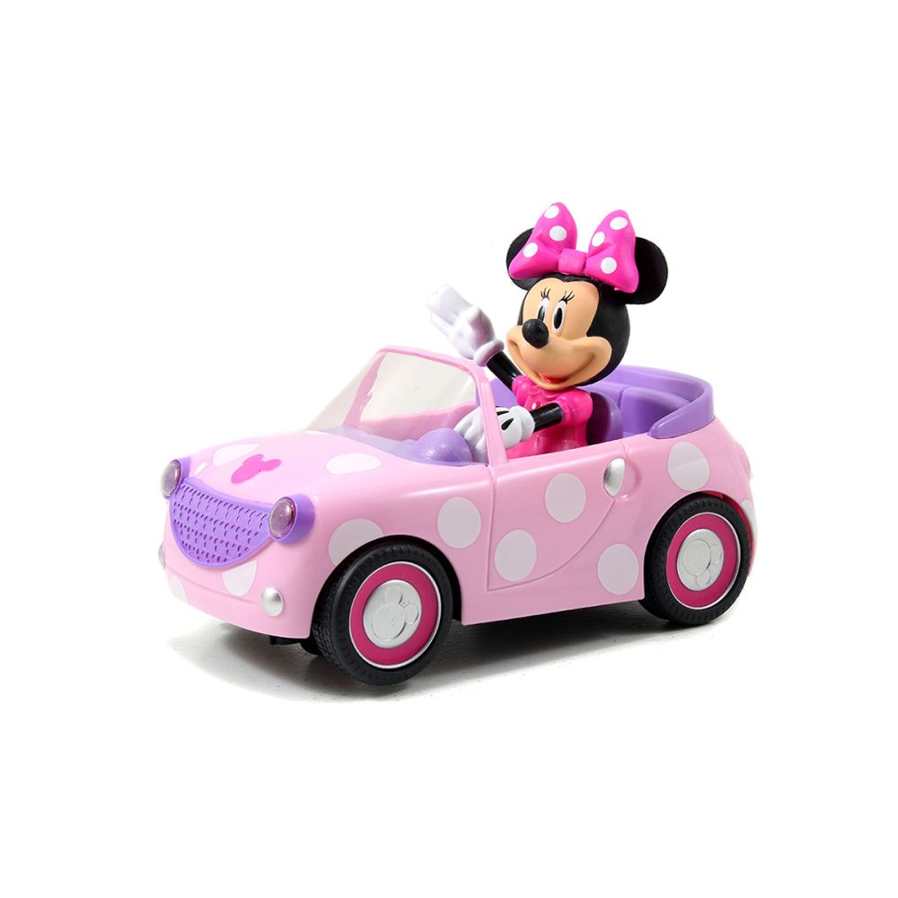 Кола с дистанционно управление и фигурка, Jada, Minnie Mouse Roadster ...