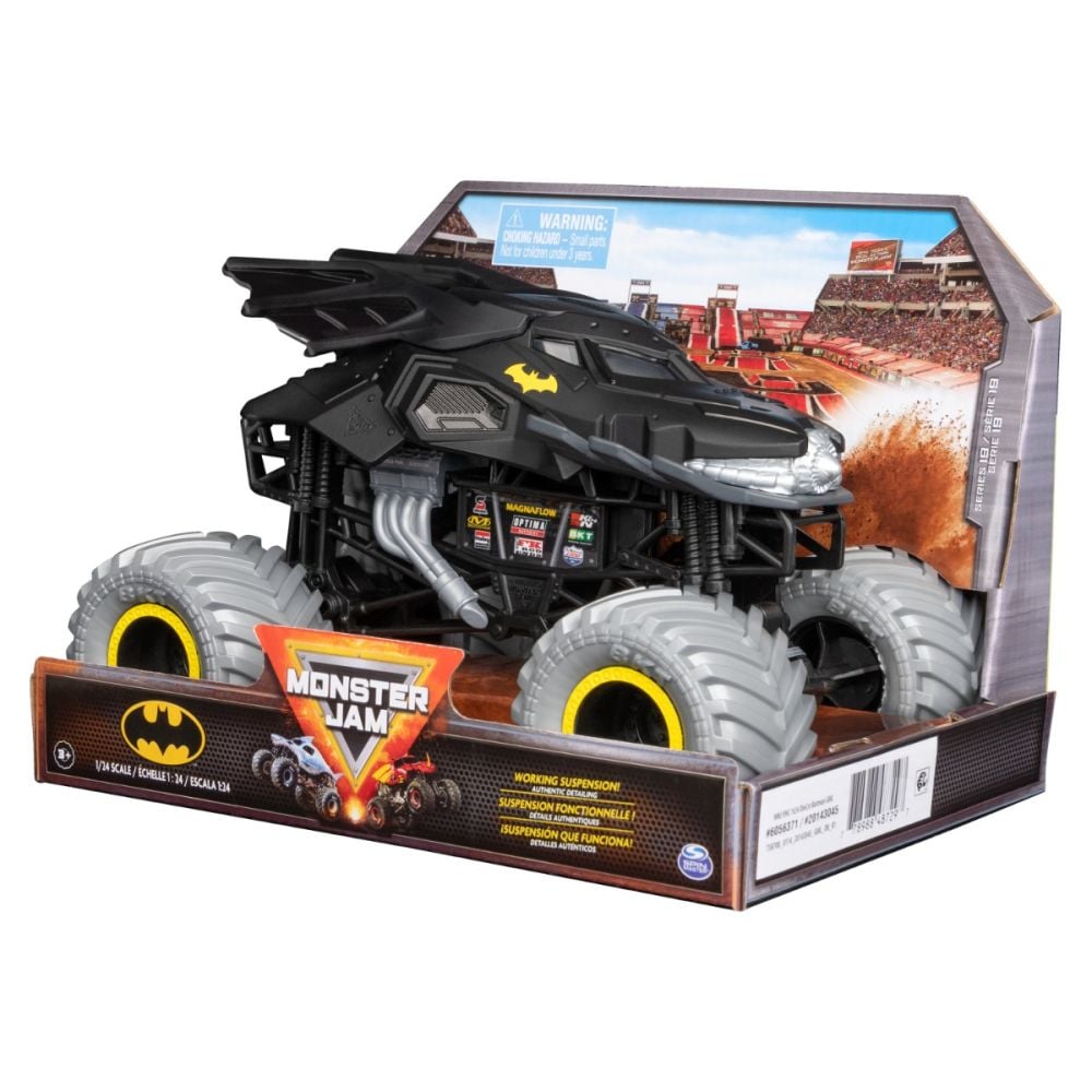Метален автомобил, Monster Jam, Batman, 1:24, 20143045 | Toyzz Shop