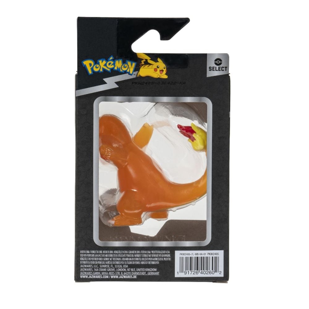 Фигурка Pokemon, Select Translucent, Charmander, 7.5 см | Toyzz Shop