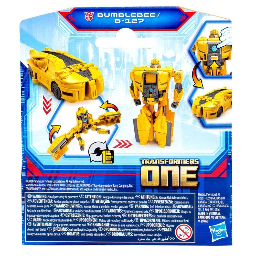 Трансформируема фигурка на робот, Transformers One Step, Bumblebee ...