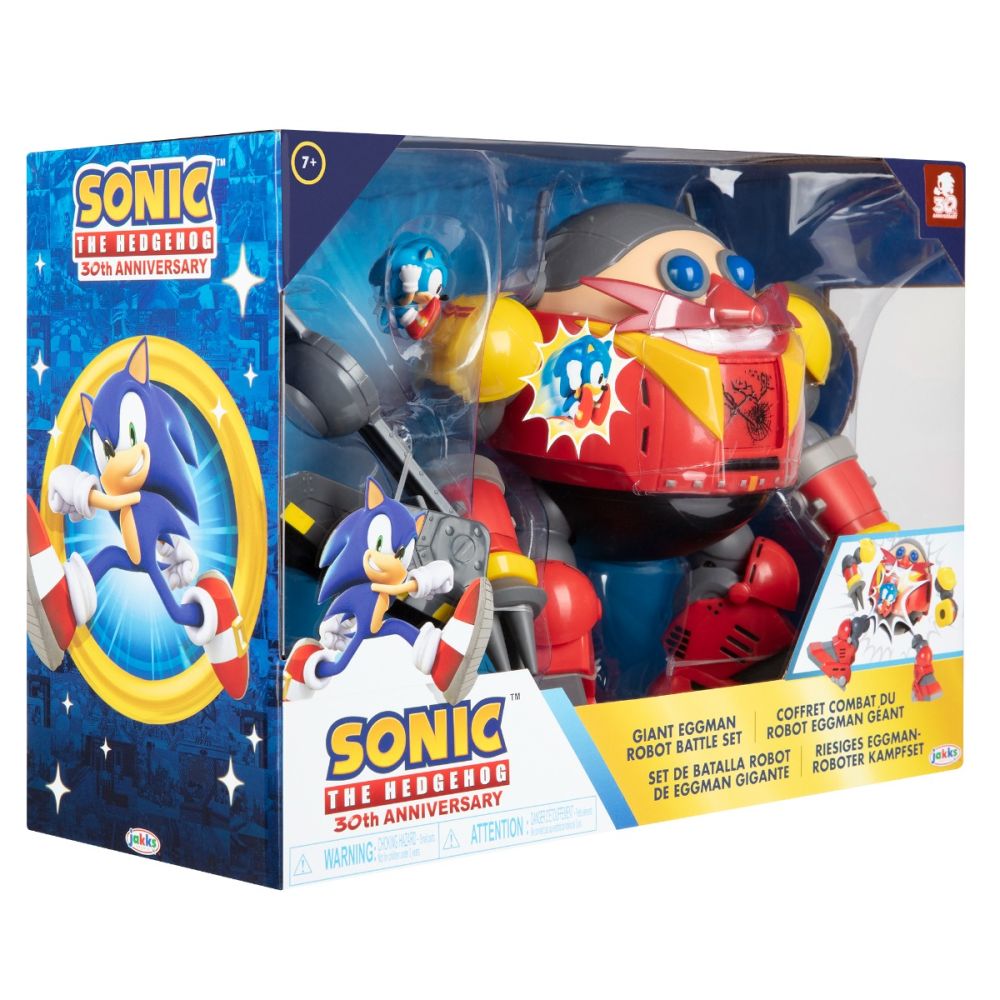 Боен комплект робот с катапулт, Jakks Pacific, Nintendo Sonic | Toyzz Shop