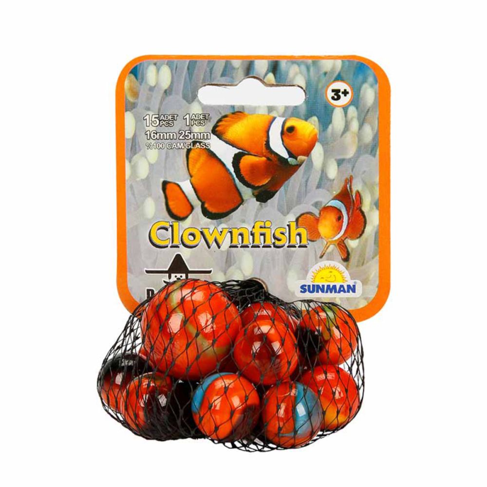 Стъклени топчета, Don Juan, Marble Риба Клоун | Toyzz Shop