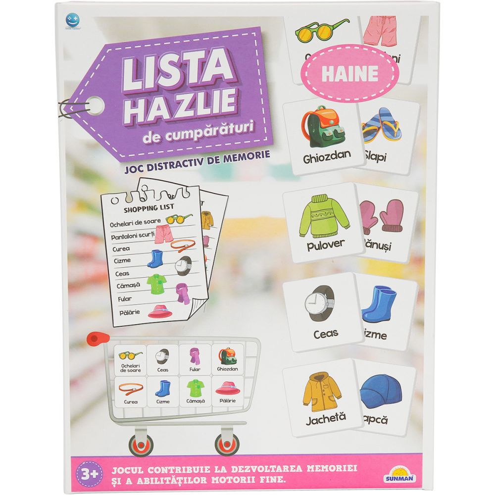 Настолна игра, Smile Games, Списък Hazlie за Пазаруване | Toyzz Shop