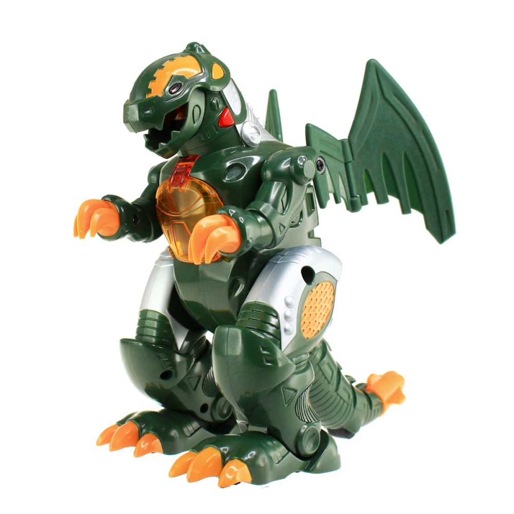 Интерактивен робот, Happy Kid, M.A.R.S. Ultimate Dinoforce, Зелен ...