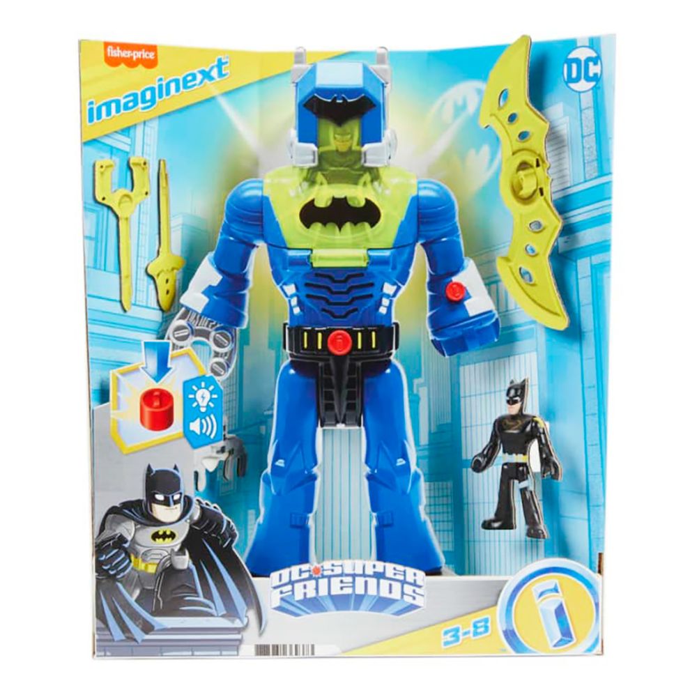 Комплект за игра, Imaginext, DC Super Friends, Batman Insider Exo Suit ...