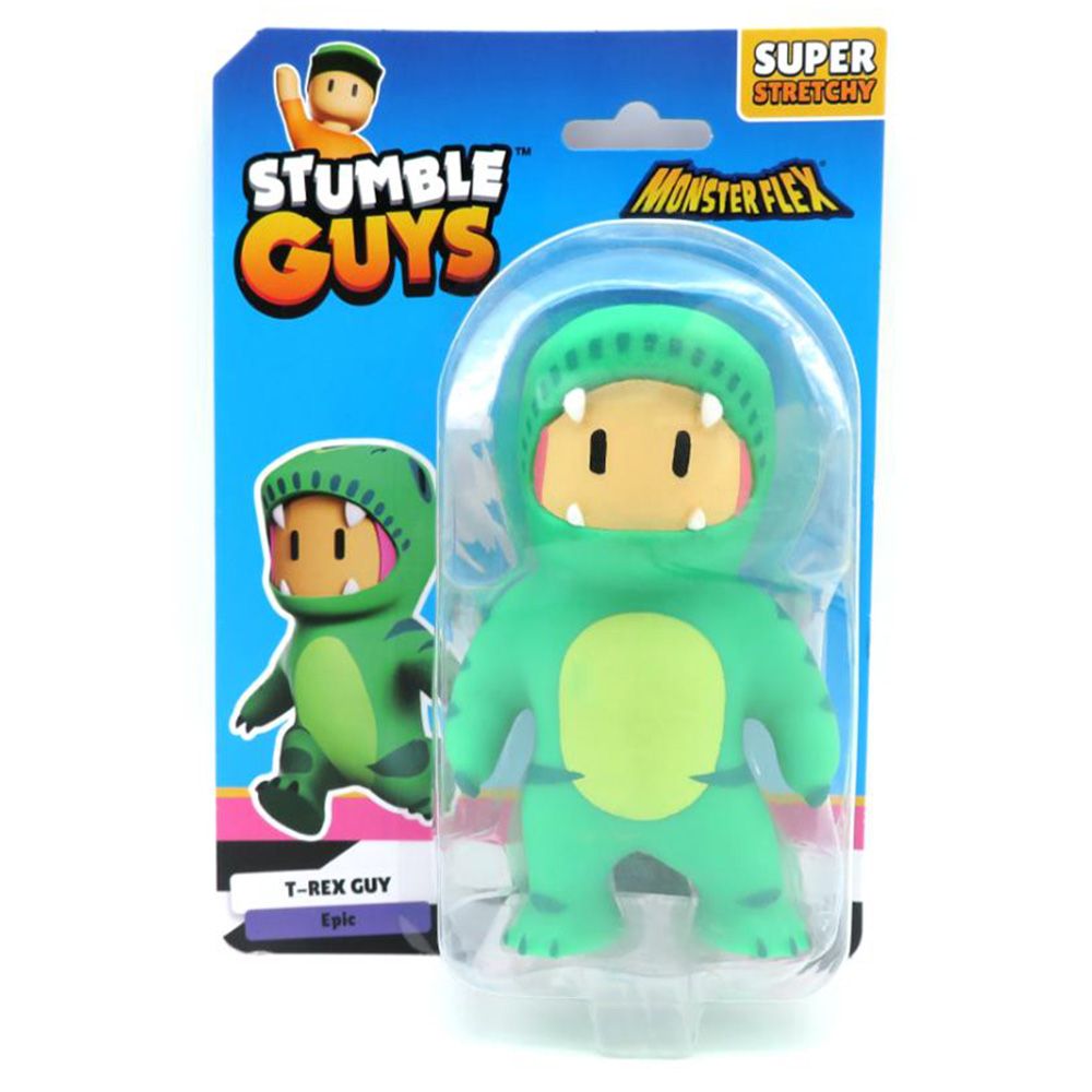 Гъвкава фигурка, Monster Flex, Stumble Guys, S2, T-Rex Guy | Toyzz Shop