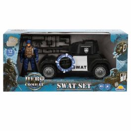 Комплект превозно средство с фигурка, Hero Combat, звуци и светлини ...